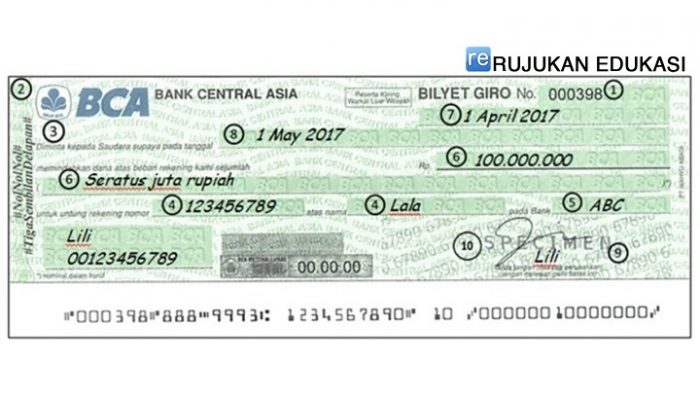 Giro Adalah Suatu Istilah Perbankan Yang Merupakan Bentuk Simpanan Atau ...